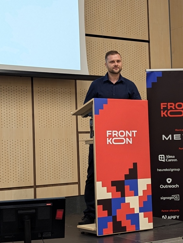 Martin Krištof na FrontKon 2024: | HeurekaDevs.cz